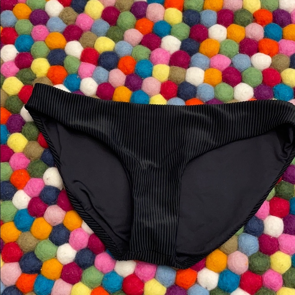 Frankis Bikinis Bottoms Ribbed Classic Bottoms - Gem